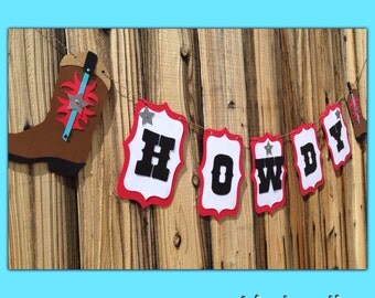 Unique western banner related items | Etsy