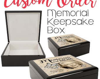 Memorial keepsake | Etsy