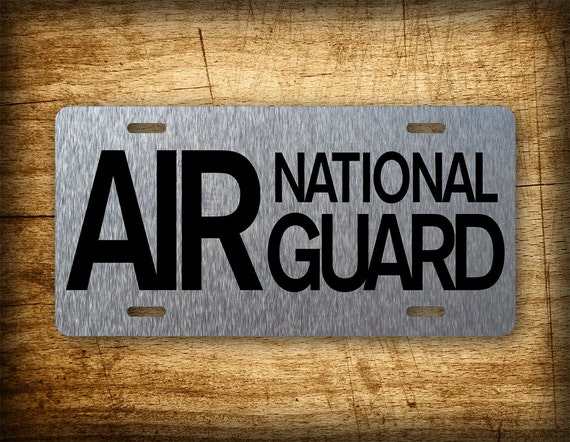 Air National Guard License Plate ANG Logo Auto Tag 6x12