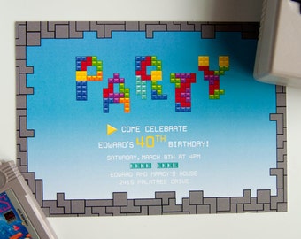 Puzzle invitation | Etsy