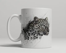 Popular items for leopard coffee mug on Etsy