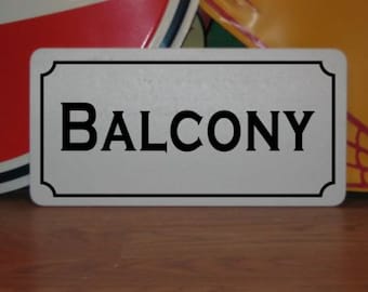 Balcony sign | Etsy