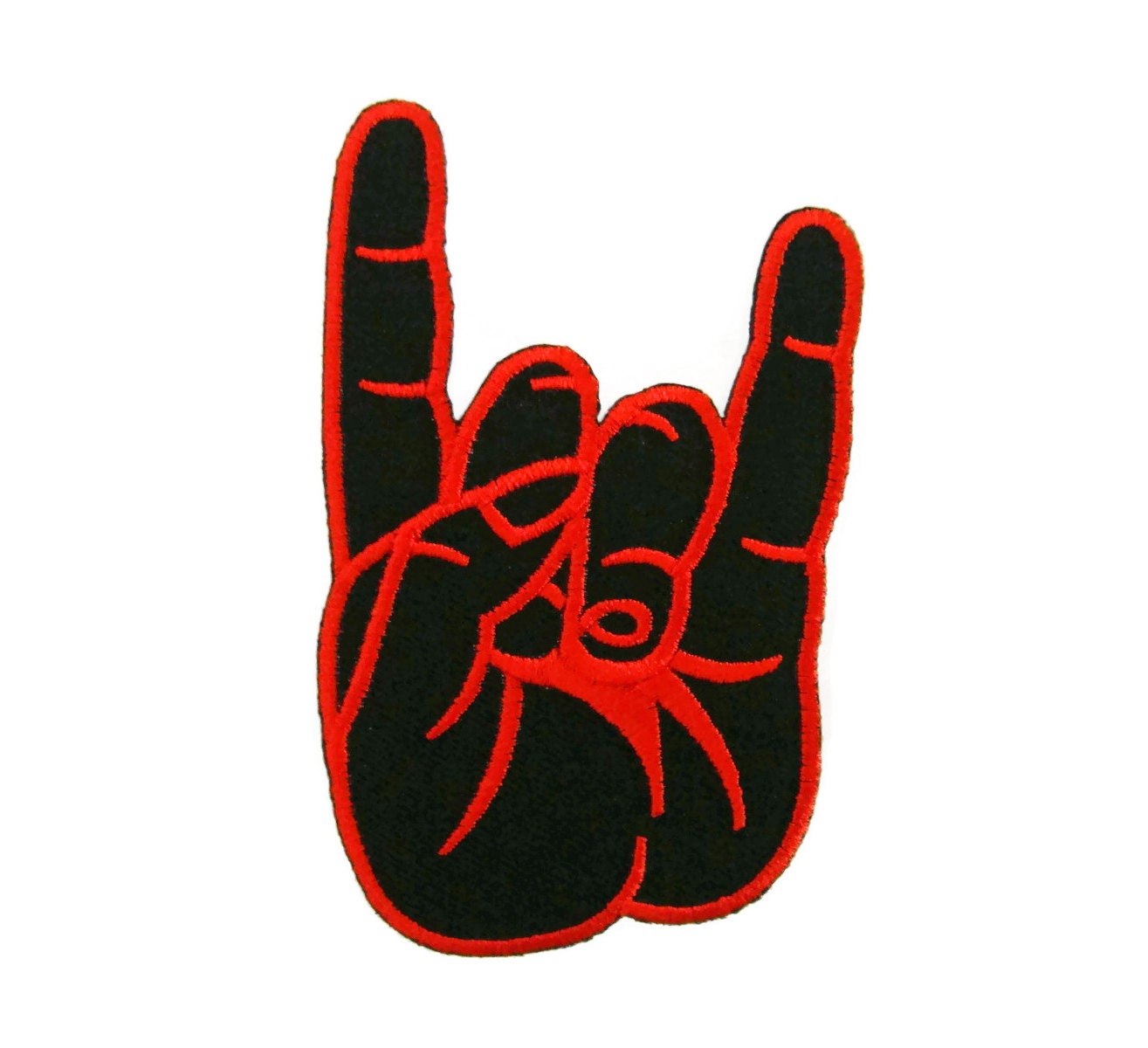 Satanic Salute Rock & Roll Rock Hand Sign Signal Finger