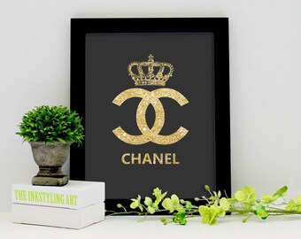 Chanel home decor | Etsy