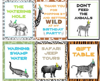 Safari signs | Etsy