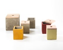 CONCRET HOLDEN concrete box BOX-wood svuotasche gift gift idea