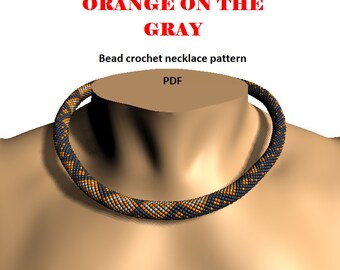 Vikings. Bead crochet rope pattern PDF by ElenaBeadPatterns