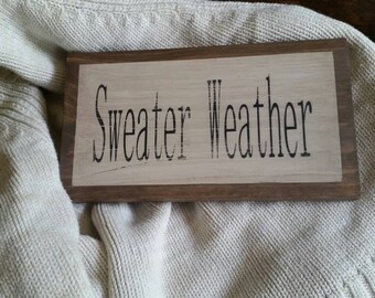 Sweater weather | Etsy