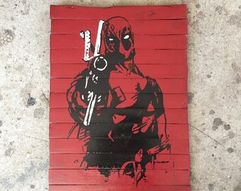 Deadpool stencils | Etsy