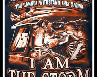 I am the storm quote | Etsy