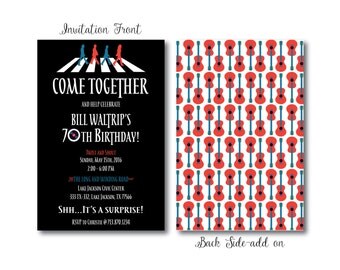 Beatles party | Etsy