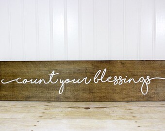 Blessings sign | Etsy