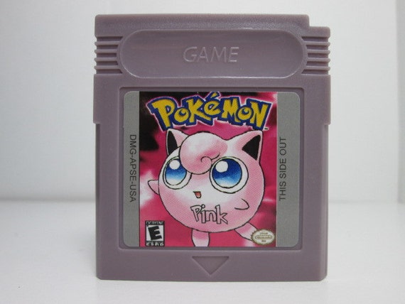 Pokemon Pink Version completed fan made hack Gameboy Color