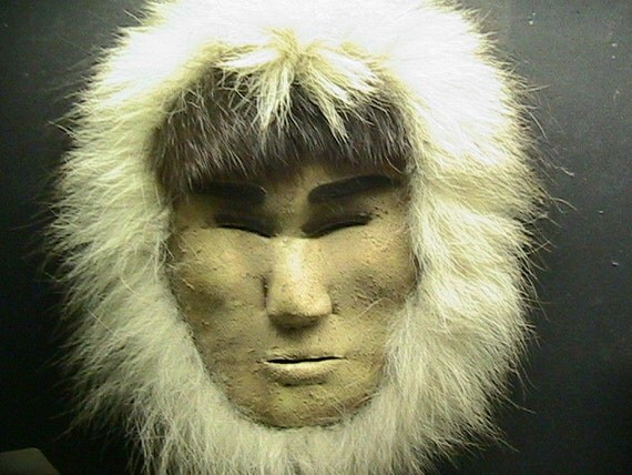 Alaska Native Fur Mask tribeofalaska by TribeofAlaska on Etsy