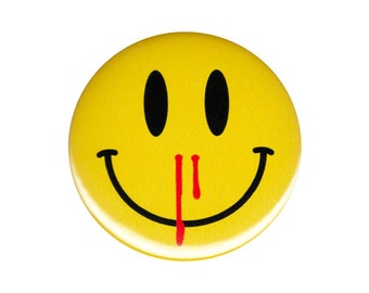Bloody smiley face | Etsy