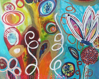 Intuitive painting | Etsy