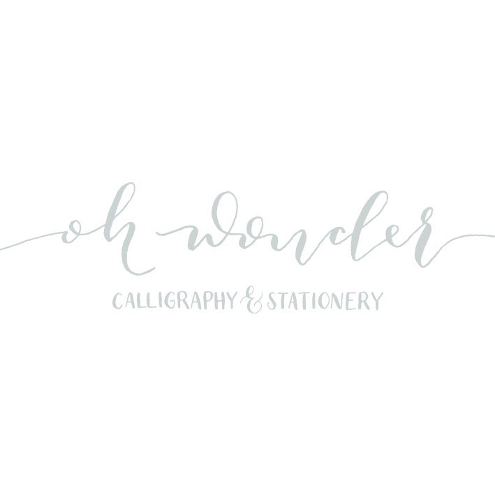 Calligraphy Supplies and Stationery by OhWonderCalligraphy on Etsy