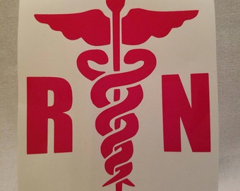 Nurse car decal | Etsy
