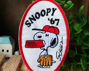 Snoopy embroidery | Etsy