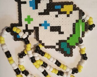 Perler bead jewelry | Etsy