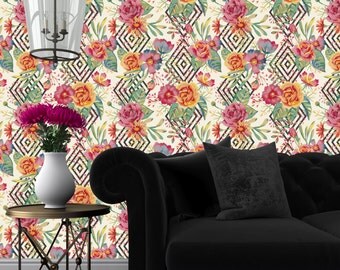 Diamond wallpaper | Etsy