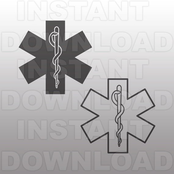 EMT Symbol SVG File Medical Symbol SVG Vector Art