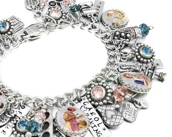 Charm Bracelets Charm Necklace Personalized by BlackberryDesigns