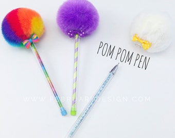 Fuzzy pencils | Etsy