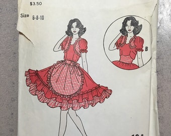 Saloon girl pattern | Etsy