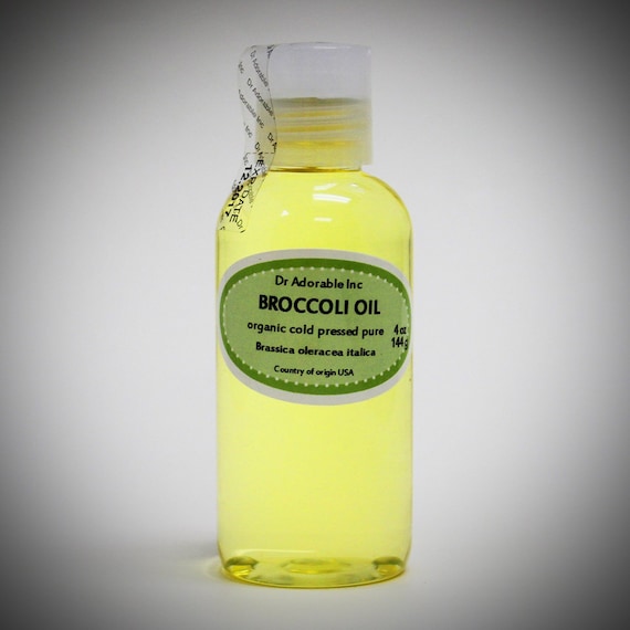 4 Oz Broccoli Seed Oil 100% Pure & Organic Cold Pressed