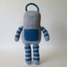 Robots toy knitting patterns by fluffandfuzz on Etsy