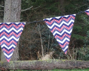Patriotic bunting | Etsy