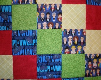 Unique tardis quilt related items | Etsy