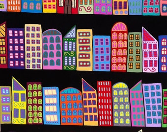 Kerri Ambrosino Original Art 8x16 Mexican Folk by kerriambrosino