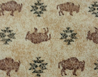 Bison fabric | Etsy