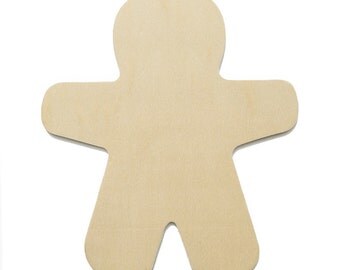 Wood gingerbread man | Etsy