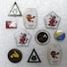 10 Motorcycle Badges Dragon Rally Badges Rally Badges Motor