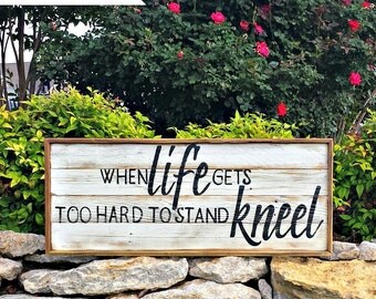 Rustic hand painted one of a kind signs. by mangoseedmarketplace