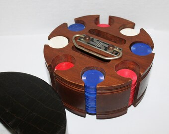 Poker chip caddy | Etsy