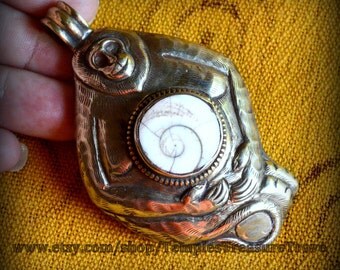 Red Lip Shell Irregular Square/Wafer Beads by TemplesTreasureTrove