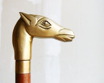 Brass cane handle | Etsy