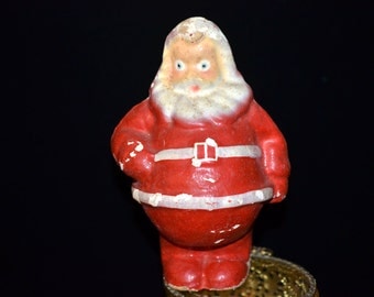 Paper mache santa | Etsy