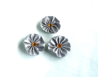 Leather soles leather patches safety reflectors by WoollyFamily