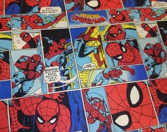Spiderman fabric | Etsy