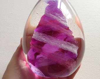 Purple paperweight | Etsy