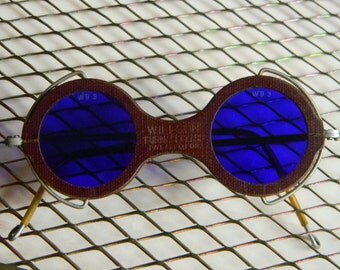 Cobalt goggles | Etsy