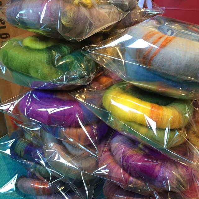 Coloured String Therapy by FireFlyFibreArts on Etsy