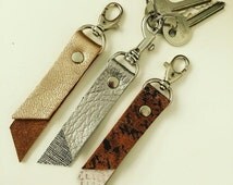 Unique leather lanyard related items | Etsy