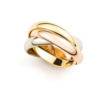 Unique tri color gold related items | Etsy