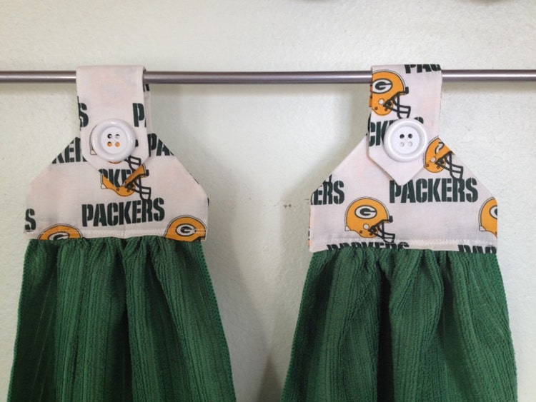 Green Bay Packers fabric top with a white by Pattipatscreations